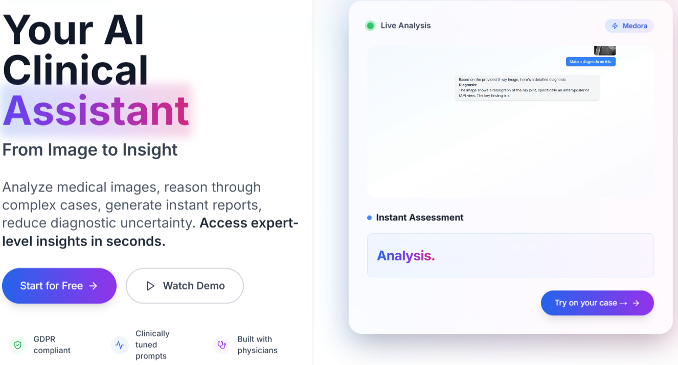 Medora - AI Clinical Assistant